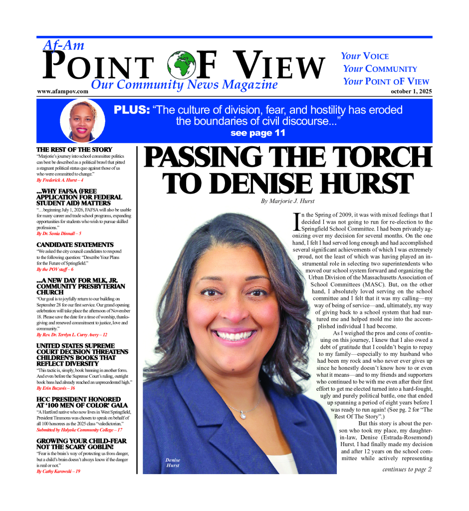 The Honorable Charles William Groce III - Af-Am Point of View